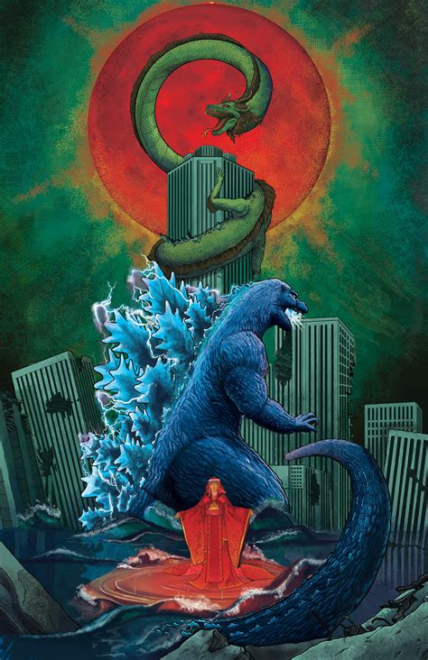 Godzilla Vs Manda Poster Design I Tried To Capture The Feel Of The