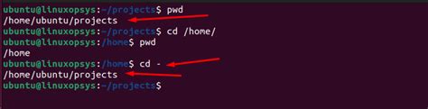 Cd Command In Linux Explained With Examples