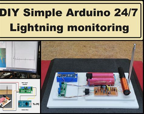 Diy Simple Arduino 24 7 Lightning Monitoring System With Graph And Data Logging 5 Steps With