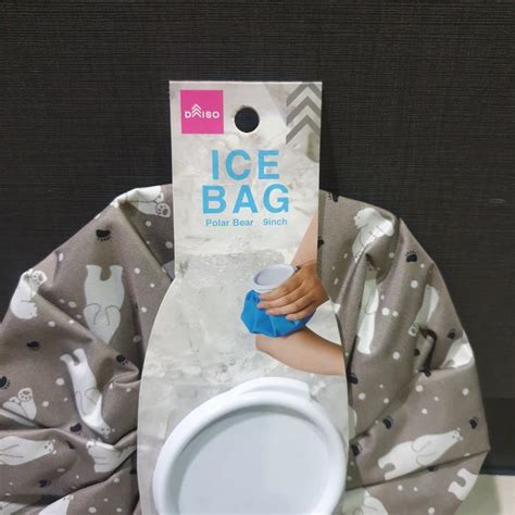 Jual Daiso Ice Bag Polar Bear Tempas Es Untuk Kompes Badan Ukuran 9