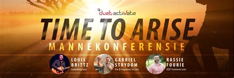 Book Tickets For ACTIVATE Mannekonferensie TIME TO ARISE