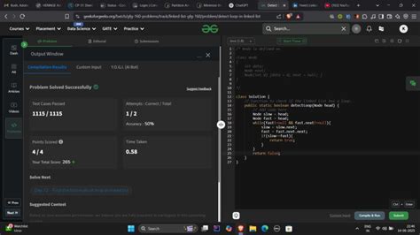 Dsa Linkedlist Java Codingpractice Floydcycledetection