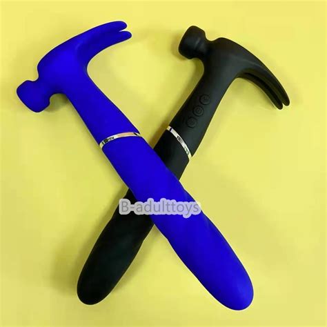 Tpe Silicone Sex Toy Best Manufacturer 10 Speed Large Waterproof Hammer Shape Sex Toys Vibrator