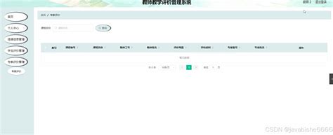 Springboot毕设项目教师教学评价管理系统29eajjavavuemybatismavenmysqlsprnig） Csdn博客