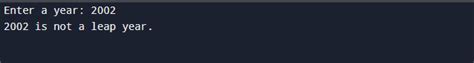 C Program To Check Leap Year Intellipaat Blog
