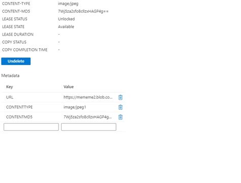 Azure Cosmosdb Image Metadata In Blob Storage To Cosmos Stack Overflow