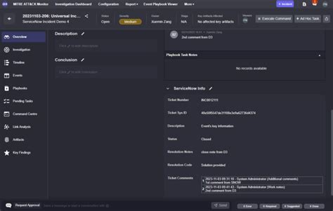 Bi Directional Sync With Servicenow And Smart Soar D3 Security