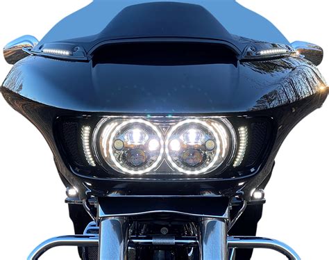 Custom Dynamics Chrome Front Led Turn Signals 15 20 Harley Road Glide
