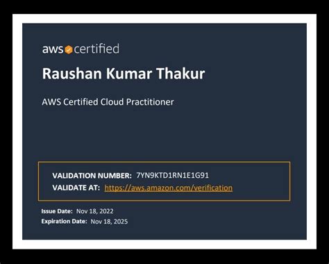 Raushan Kumar Thakur On Linkedin Aws Cloud 20 Comments