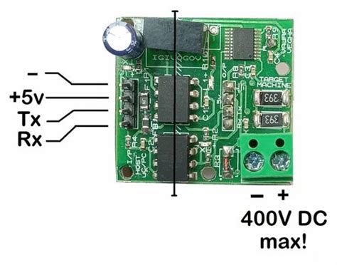 400v Dc Isolated Voltage Sensor Module With Serial Uart Communication Modbus Compatible At ₹ 700