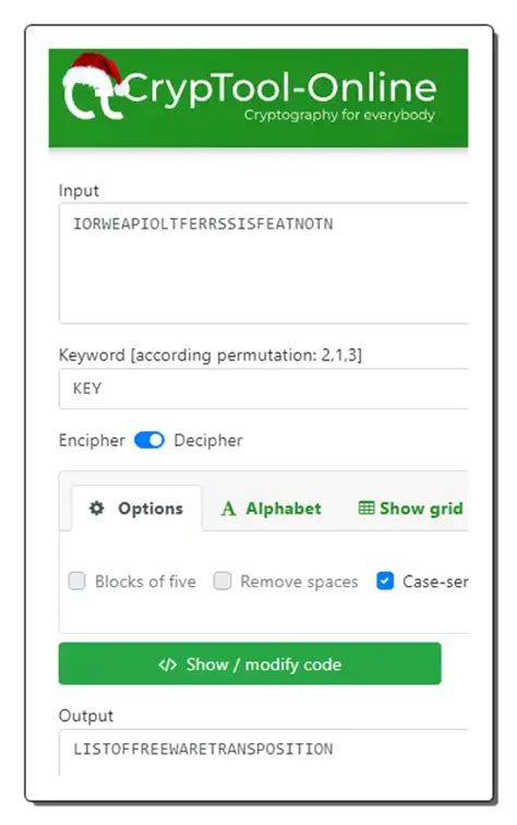 7 Best Free Transposition Cipher Decoder Websites