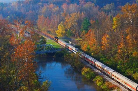 Cuyahoga Valley Scenic Railroad Resumes Train Rides October 1st Polar