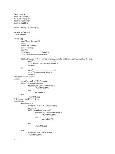 Pcd 4 Pdf Parsing Grammar