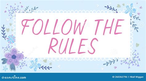 Handwriting Text Follow The Rules Business Approach Learn To Conform