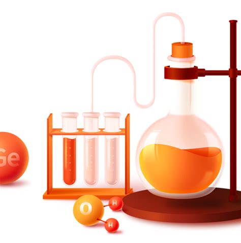 试管 实验 刻度 化学 卡通 学科 物理 烧杯