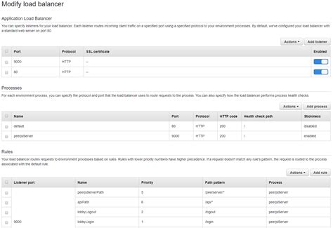Express Nodejs Server With Websockets On Elastic Beanstalk Alb