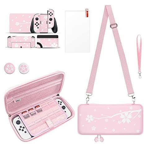Mytrix Cute Carrying Case For Nintendo Switch Oled Portable Hard Shell