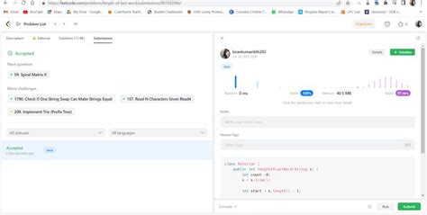 Kiran Kumari On Linkedin Problem Length Of Last Word Platform