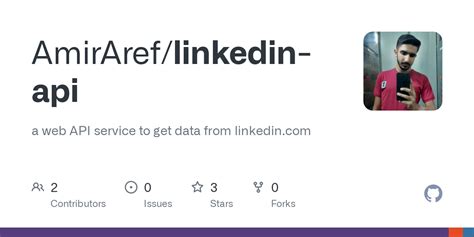 Github Amiraref Linkedin Api A Web Api Service To Get Data From Linkedin