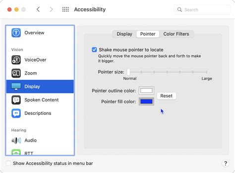 Change Your Pointer Color In MacOS 12 Monterey Jon Brown Coach And