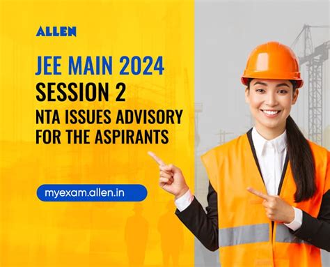 JEE Main Session Exam NTA Issues Advisory For The Aspirants My Exam EduBlog Of