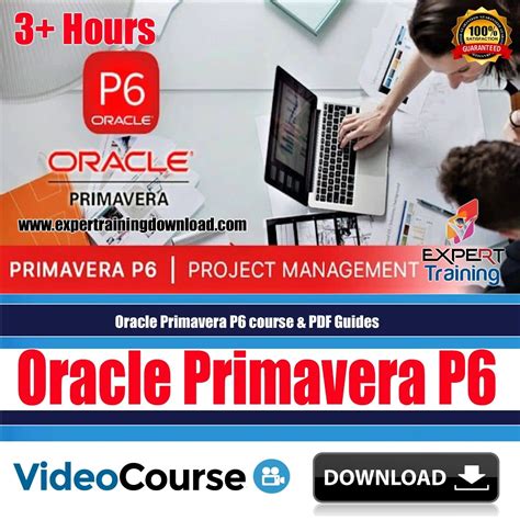 Oracle Primavera P6 Course And Pdf Guides Expert Training