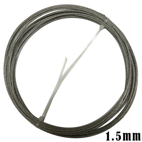 Stainless Steel Rope Lifting Cable 5m Structure 08mm1mm 15mm 25mm