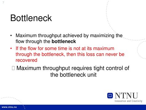 Ppt Throughput Maximization By Improved Bottleneck Control Powerpoint