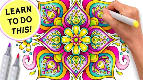 How To Use Alcohol Markers For Beginners Easy Alcohol Marker Techniques Youtube