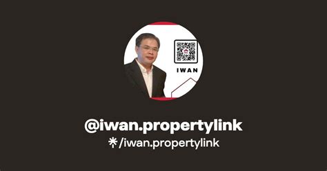 Iwan Propertylink Instagram Tiktok Linktree