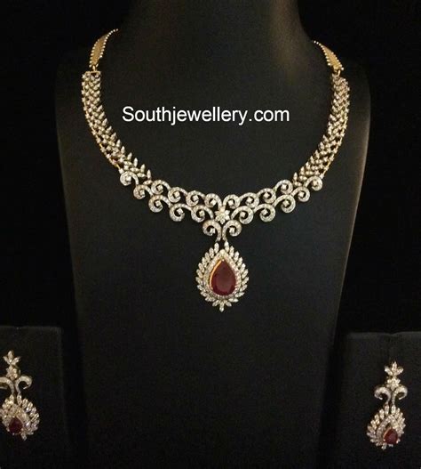 Simple Diamond Necklace With Price