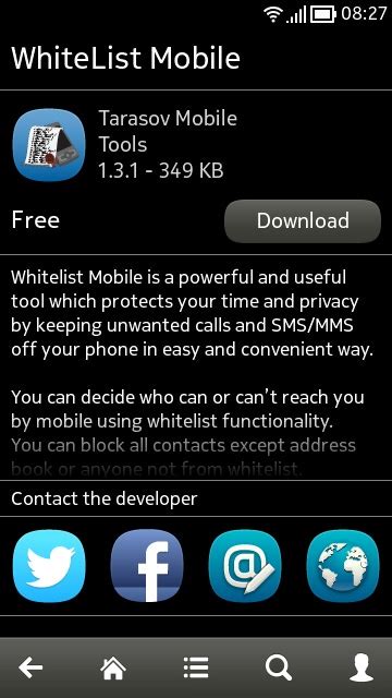 WhiteList Mobile And BlackList Mobile Now Free For Symbian