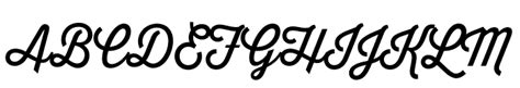 Thirsty Script Regular Font Script Decorative What Font Is