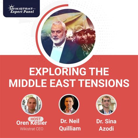 Analyzing The Rising Tensions In The Middle East Sina Azodi