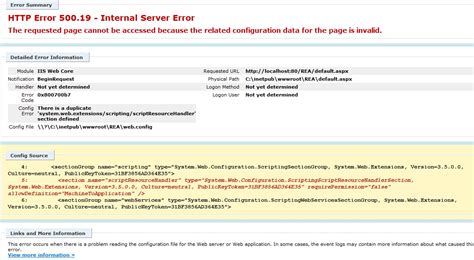 Solved Error There Is A Duplicate System Web Extensions Scripting ScriptResourceHandler