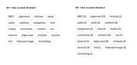 Tag Cloud Widget Changes In 4 8 Make WordPress Core