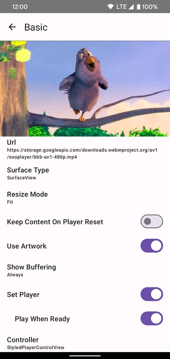 Compose Media Composable компоненты для Media3