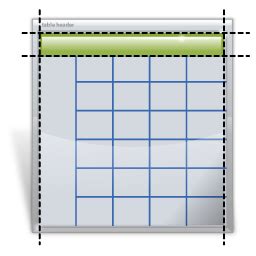 Table Header Icons Iconshock