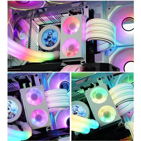 Heat Cooler Radiator Ddr4 Ddr5 Cooler Aura Sync For Computer White No