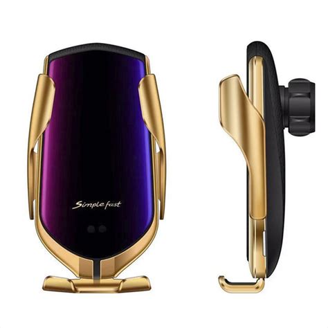 Новое интеллектуальное инфракрасное Сенсорное автомобильное беспроводное зарядное устройство для