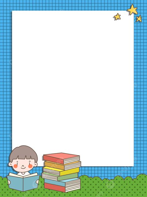 파란색 기하학 심 플 만화 어린이 도서 일 배경 포스터 배경 화면 및 일러스트 무료 다운로드 Pngtree