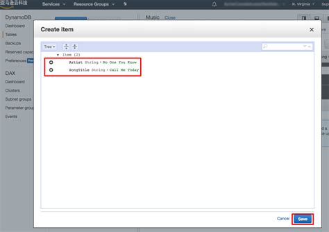 如何创建和查询 Nosql 表 亚马逊云科技