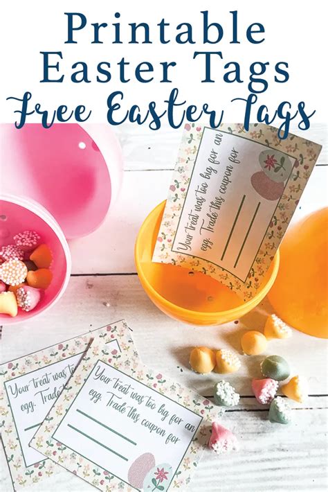 Free Printable Easter Egg Prize Coupons