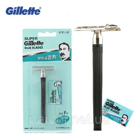 Gillette Blue Blades cтанок для бритья классический Т-образный + лезвие ...