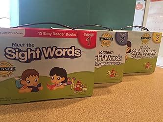 Meet The Sight Words Level 1 Easy Reader Books Boxed
