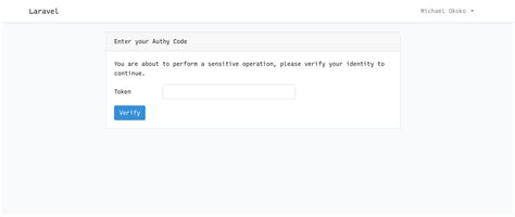 Secure Sensitive Laravel Routes With Two Factor Authentication Using Authy Twilio