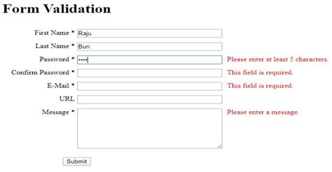 JQuery Form Validation Complete Guide To JQuery Form Validation