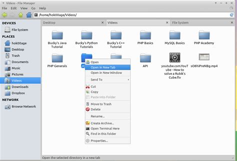 How To Get Thunar File Manager With Tab Feature On Xubuntu 1210