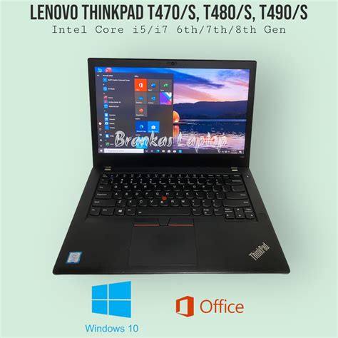 Jual Lenovo Thinkpad T T Core I I Th Th Gen Fhd Ips Shopee Indonesia