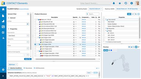 Product Structure And Bom Contact Software